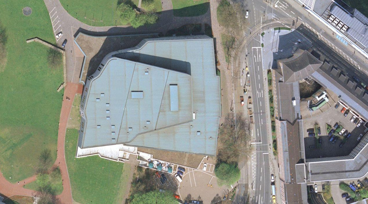 Essen Opera and Music Theatre / Aerial - 3D