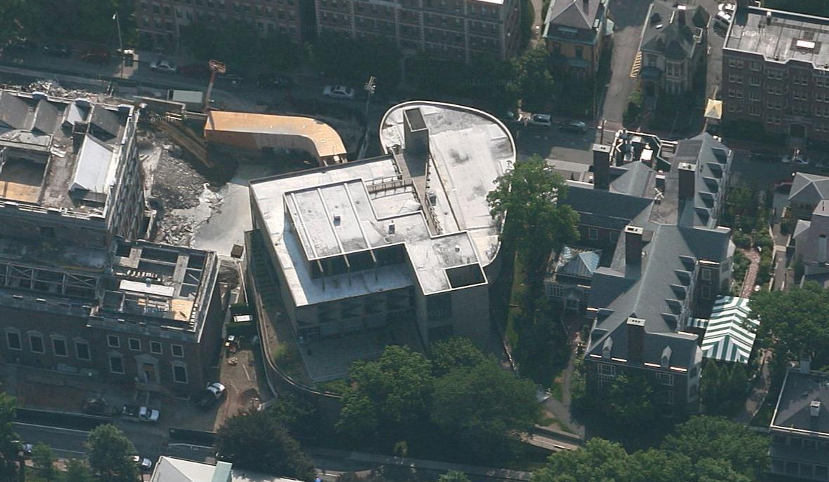 Carpenter Center for Visual Arts Aerial Photos