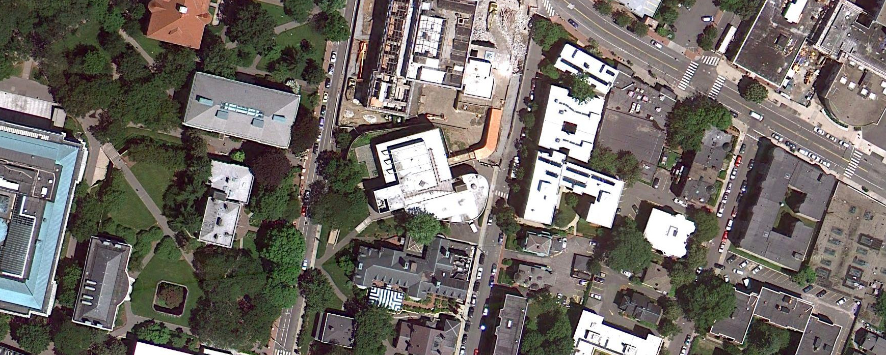 Carpenter Center for Visual Arts Aerial Photos