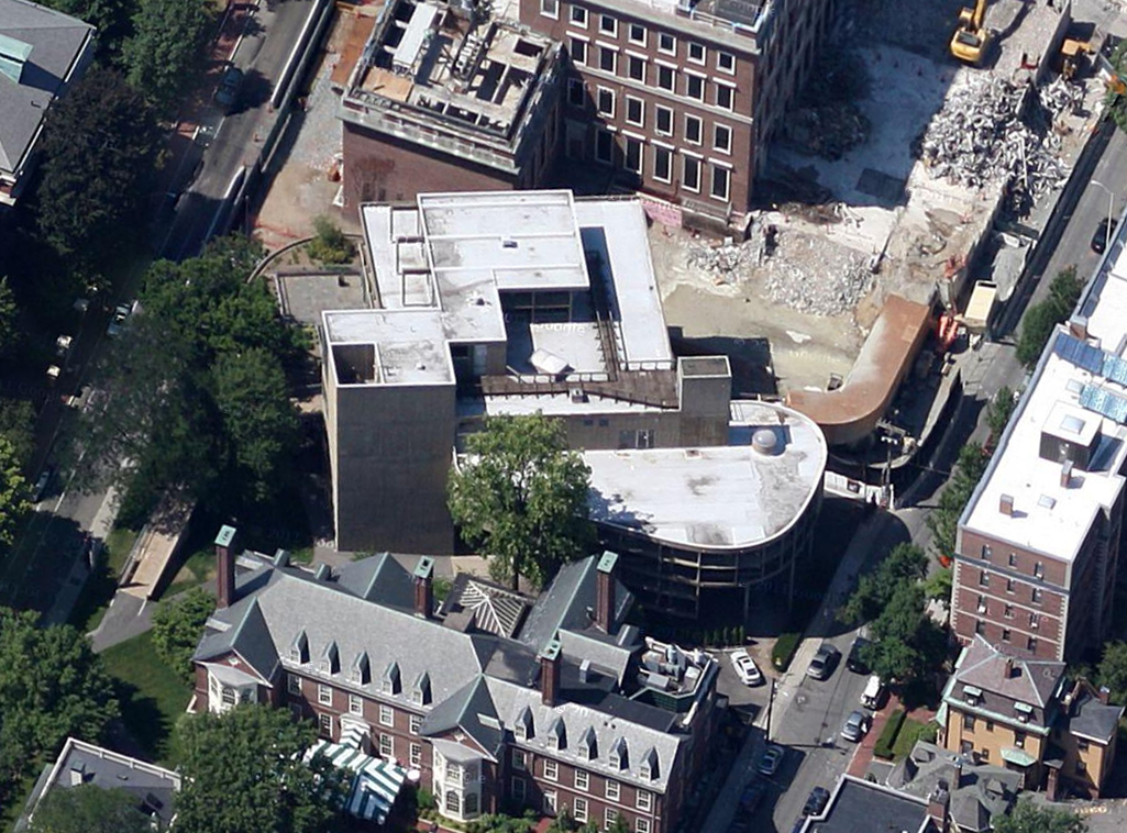 Carpenter Center for Visual Arts Aerial Photos