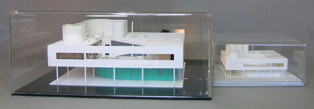 The model of the Villa Savoye