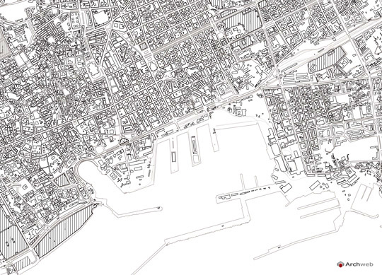 Planimetria di Palermo in dwg